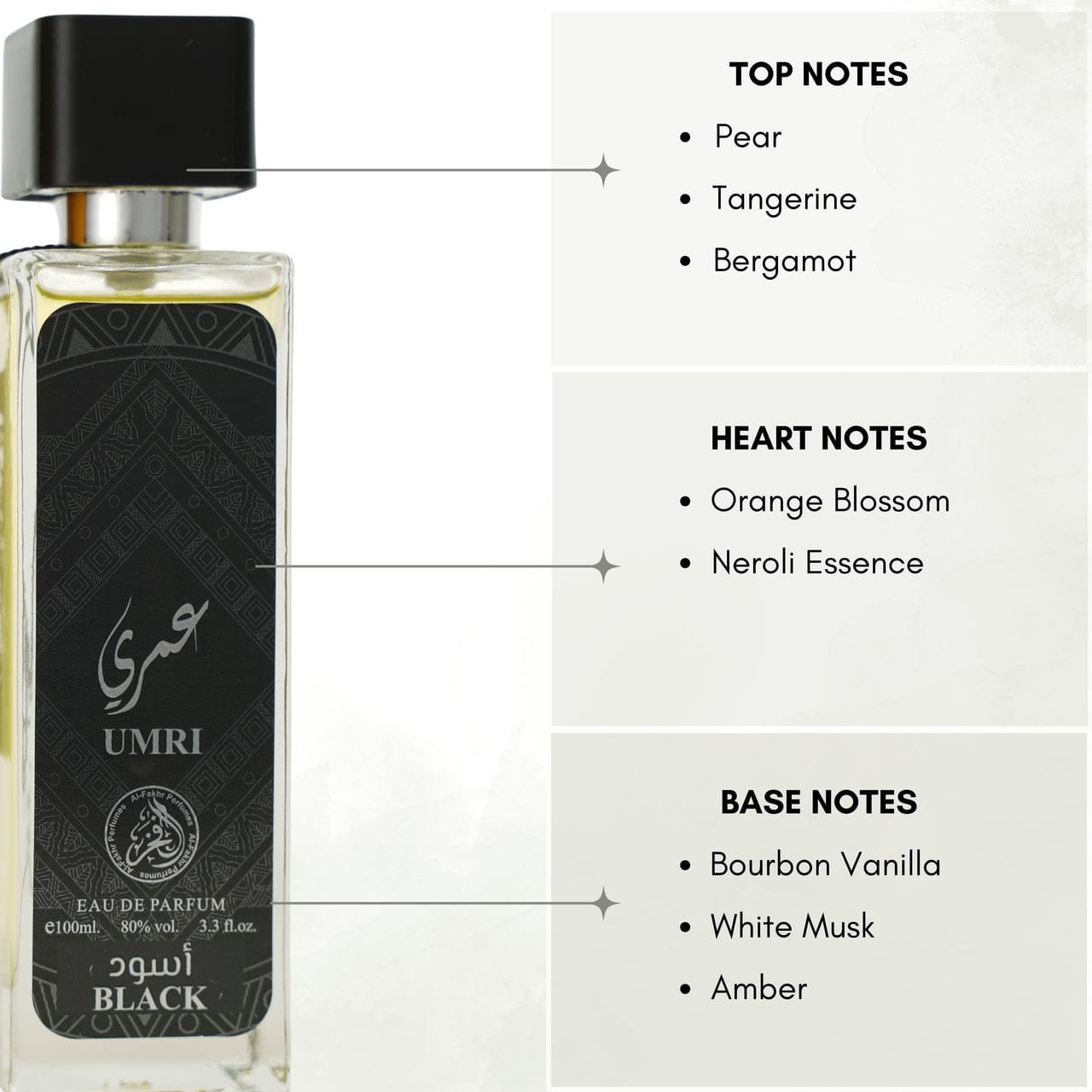 Umri Black Perfume For Men 100ml – Royal Style