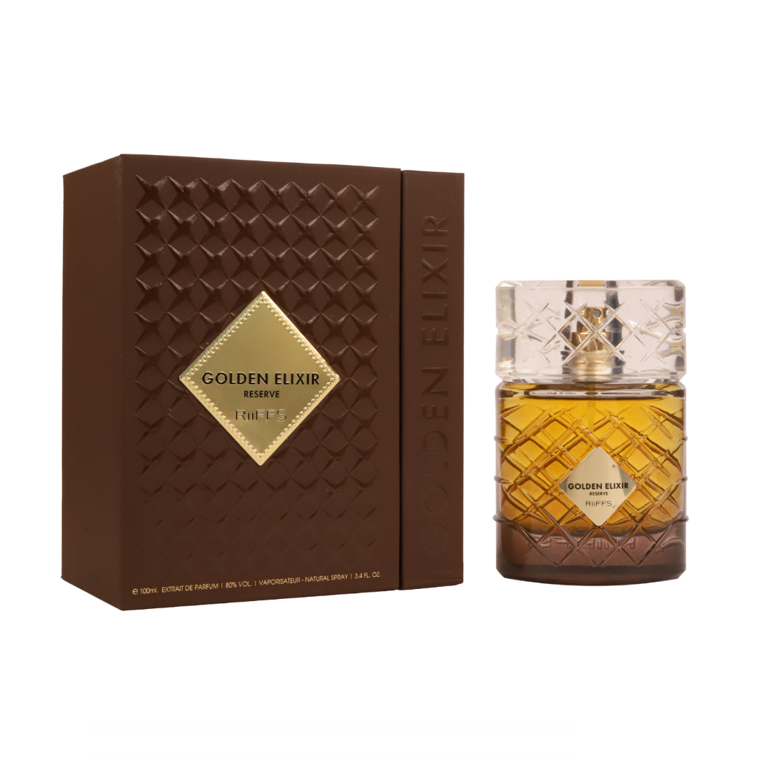 Golden Elixir Reserve Perfume for Unisex 100ml – Royal Style